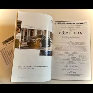 Other | Hamilton Signed Playbill Autographed By Cast | Poshmark